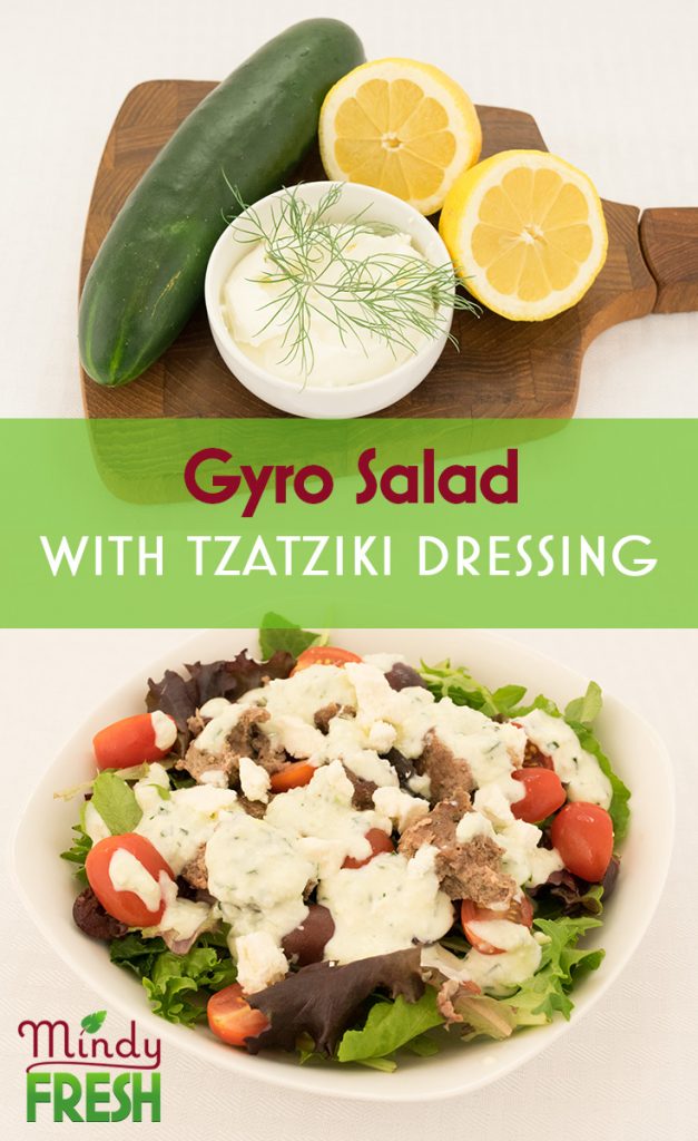 Gyro Salad – Mindy Fresh
