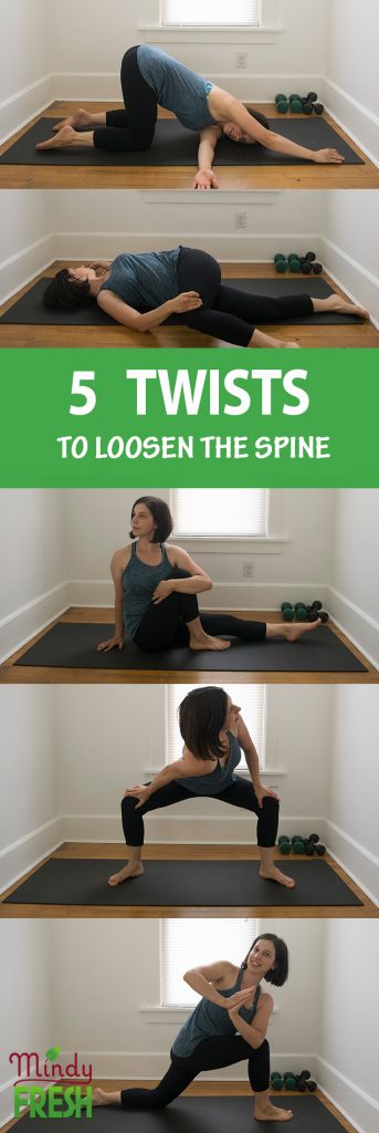 5 Twists To Loosen The Spine – Mindy Fresh